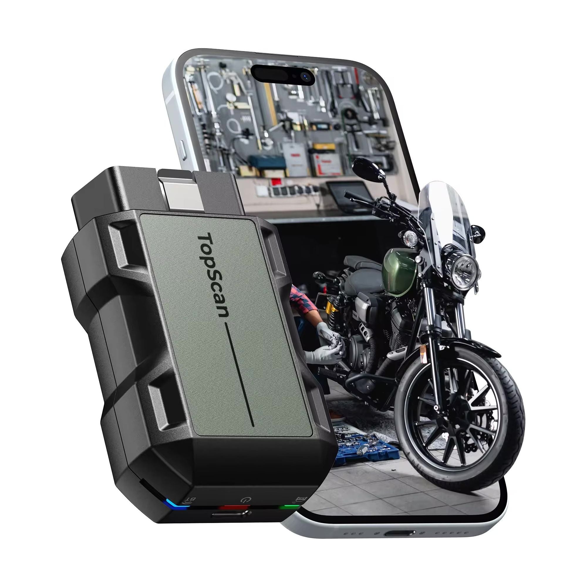 TOPDON Moto Motorcycle Full System Diagnostic Tool – TOPDON NZ